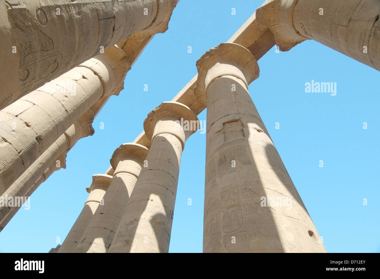 Luxor Temple Complex, Luxor (Thebes), Egypt, Africa Stock Photo - Alamy
