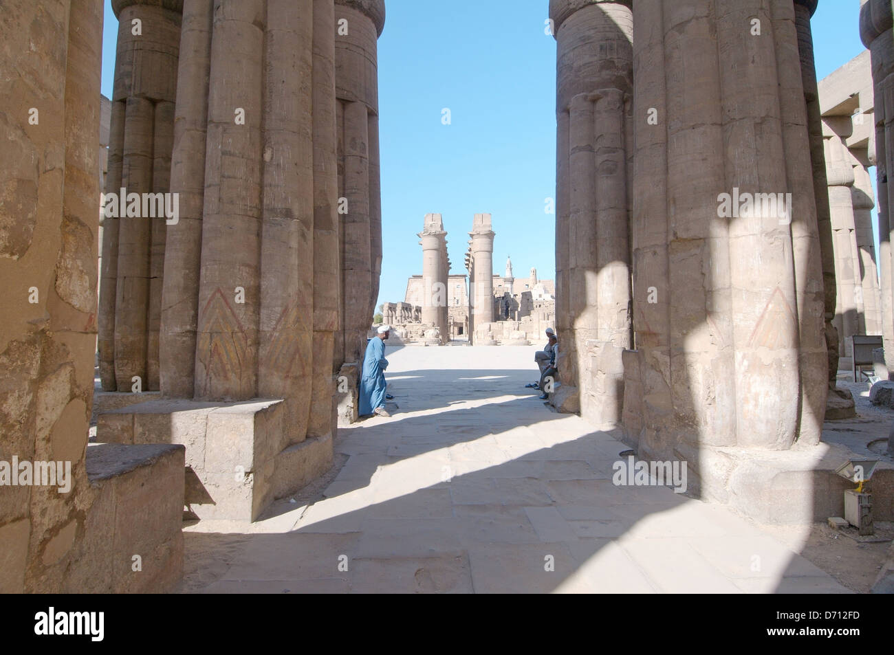 Luxor Temple Complex, Luxor (Thebes), Egypt, Africa Stock Photo - Alamy