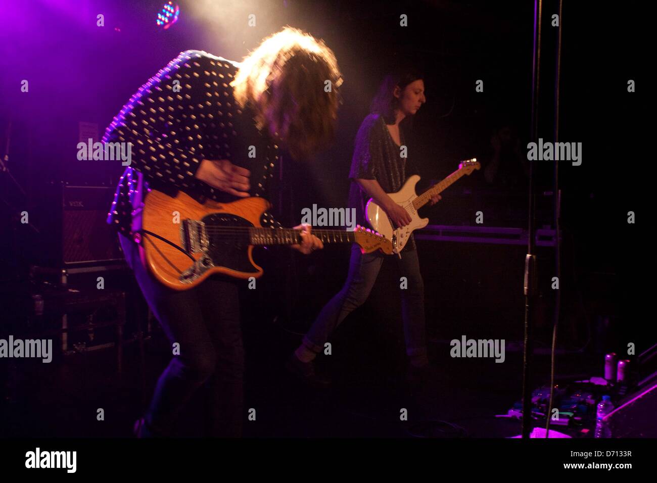 Reading, UK. 25th April, 2013. Peace performing at Sub 89, Reading ...