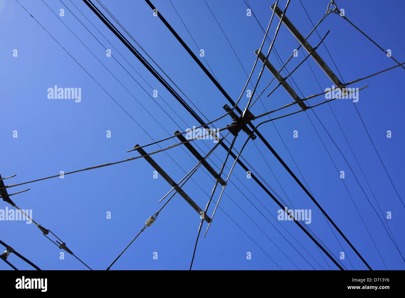 Catenary system hi-res stock photography and images - Alamy