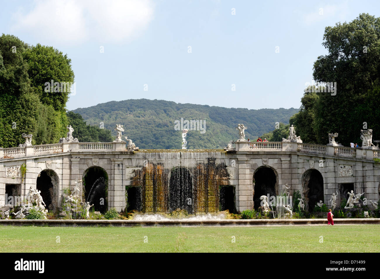 The Fountain of Aeolus which has 29 zephyrs and wind gods, symbolically ...