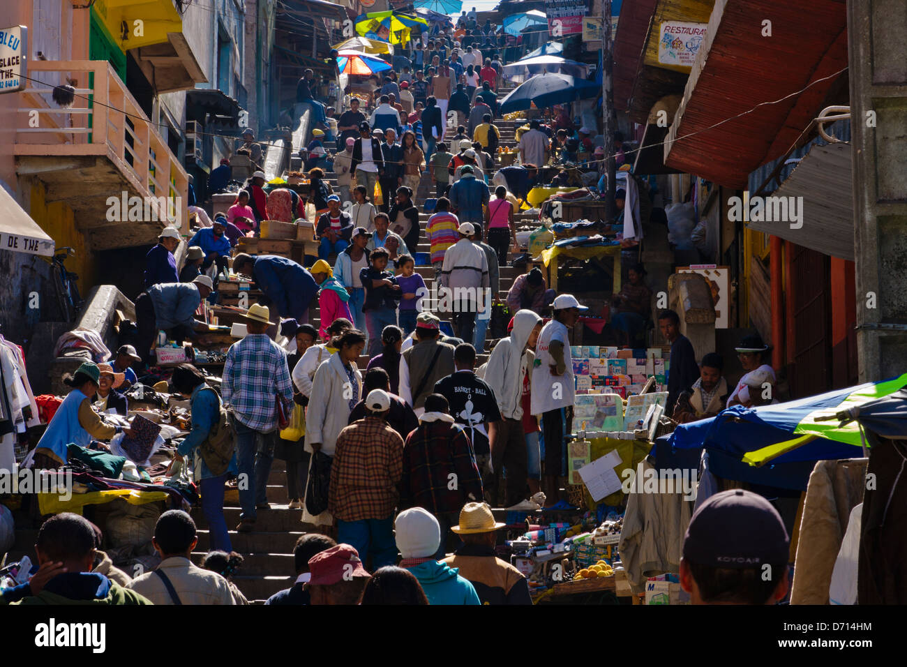 Local Market, Antananarivo, Madagascar Stock Photo - Alamy