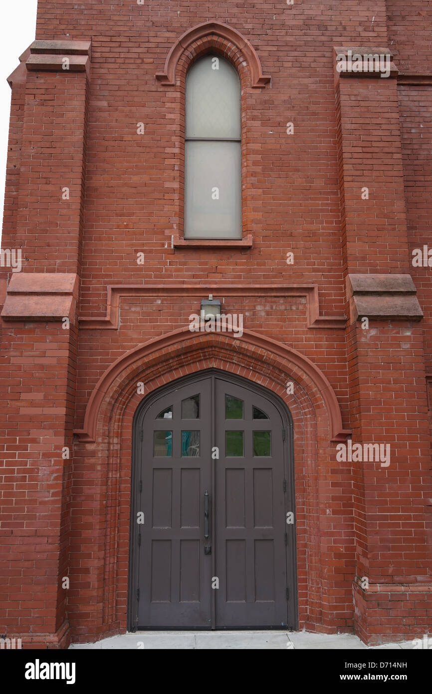 Glass church door hi-res stock photography and images - Alamy
