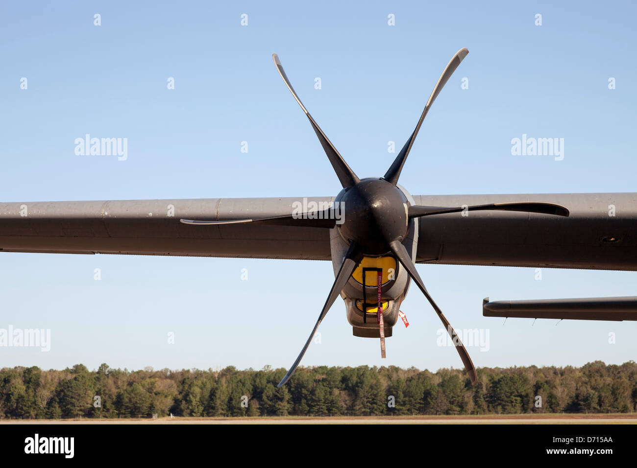 USA, Arkansas, Jacksonville, Lockheed C-130 propellers Stock Photo - Alamy