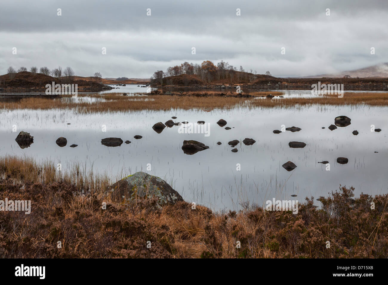 United Kingdom, Scotland, Loch Ba on cloudy morning Stock Photo - Alamy