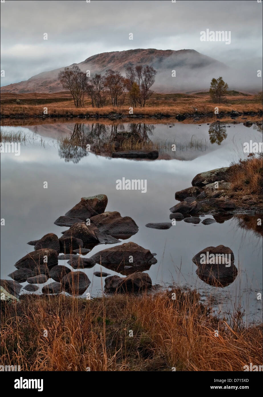 Loch ba reflecting hi-res stock photography and images - Alamy