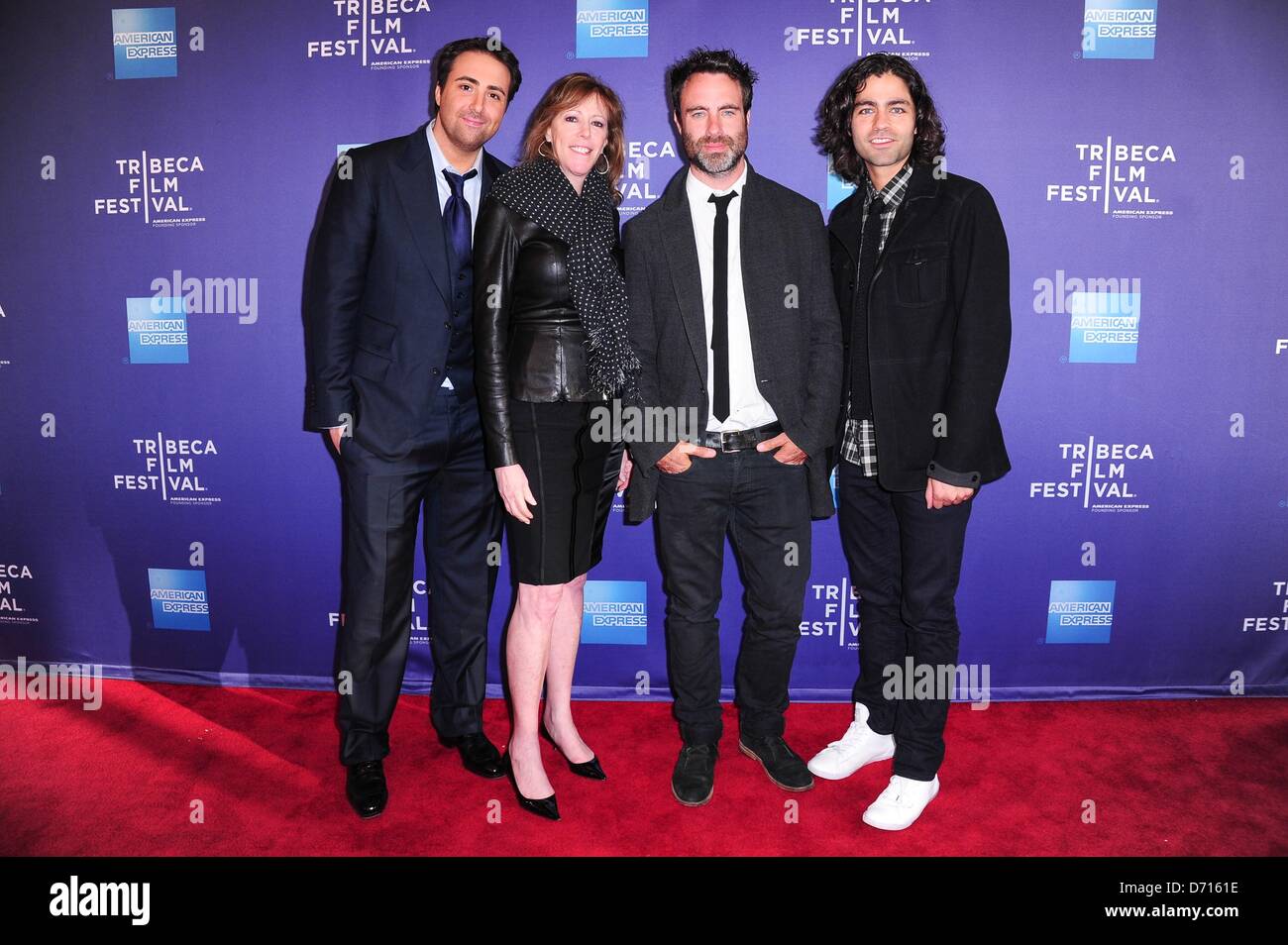 New York, USA. 25th April, 2013. Bert Marcus, Jane Rosenthal, Matthew ...