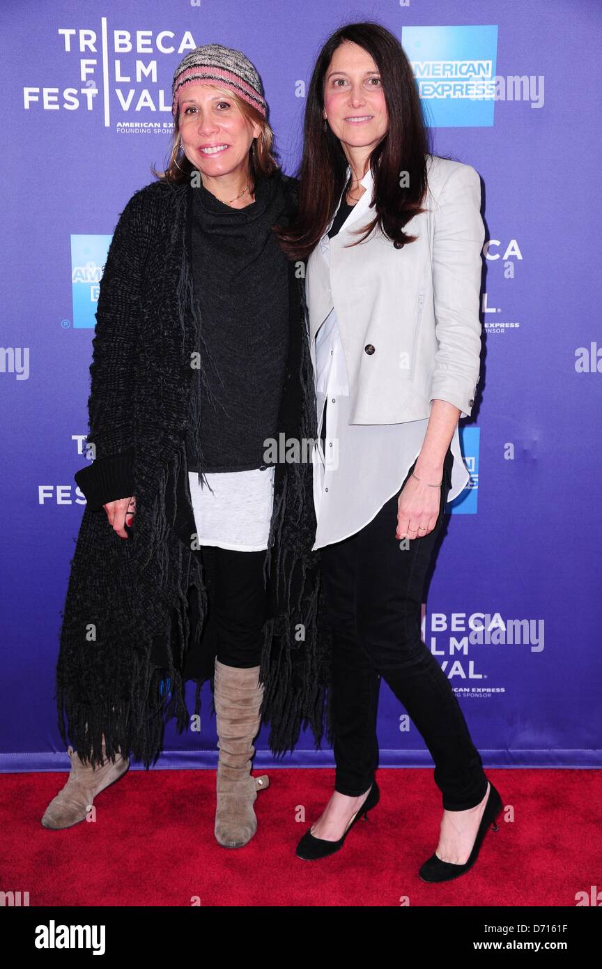 New York, USA. 25th April, 2013. Paulette Cole, Amy Chender in ...