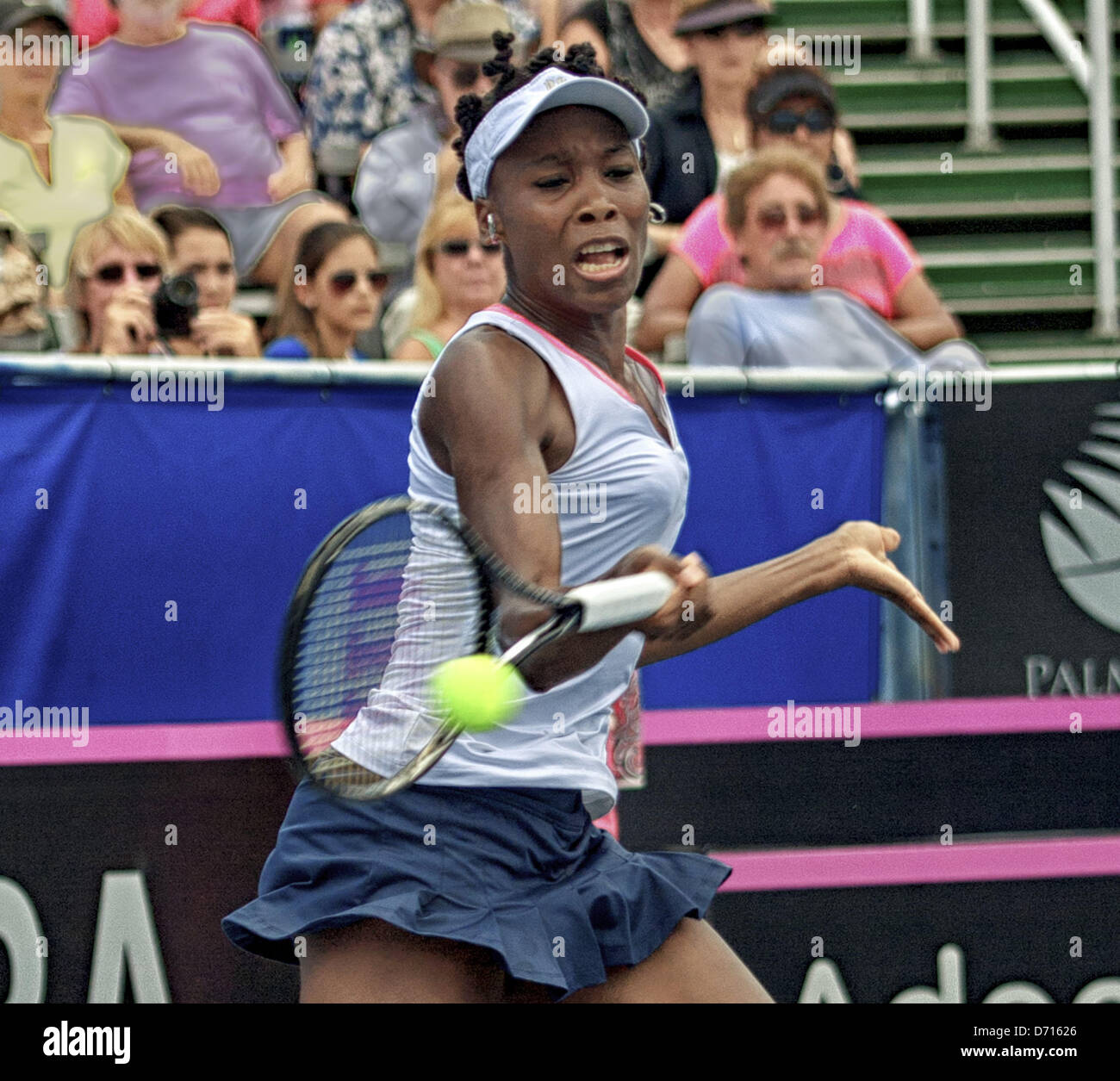 Venus williams u s during match hi-res stock photography and images - Alamy