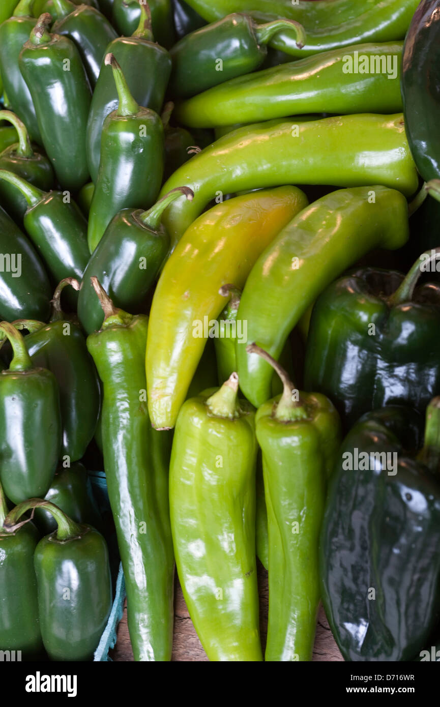 Usa, Washington State, Seattle, Pike Place Market, Produce Stand With ...