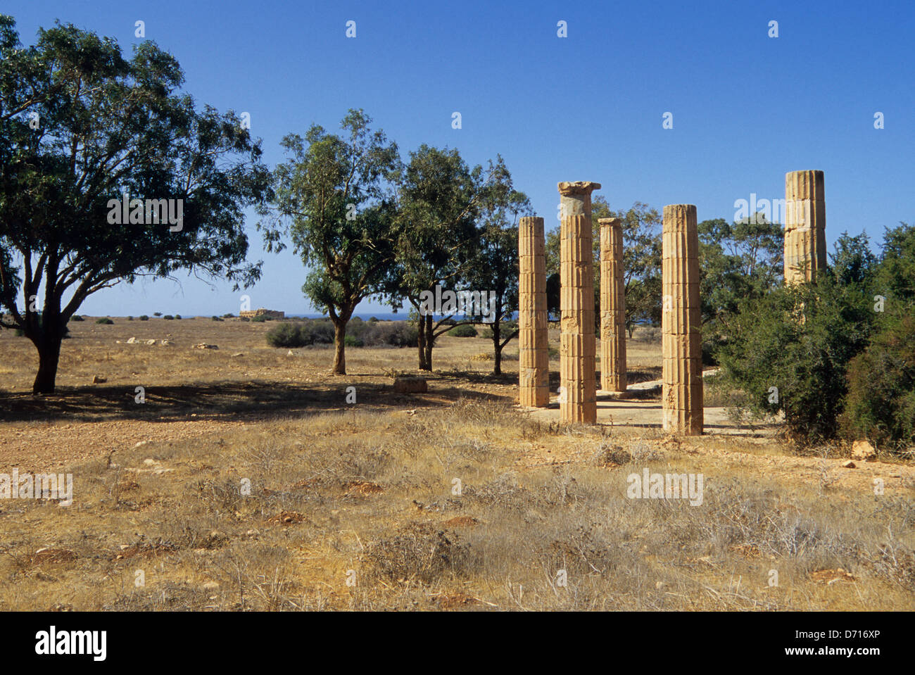 Libya, Near Benghazi, Ptolemais (Tolmeita), Reservoir Stock Photo - Alamy
