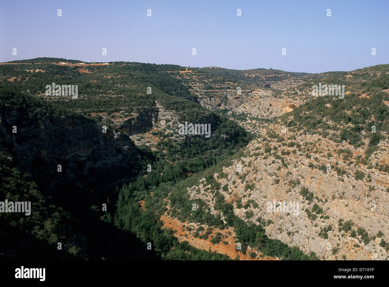 Libya, Near Benghazi, Jabal Al Akhdar Mountains (Green Mtns), Valley Of ...