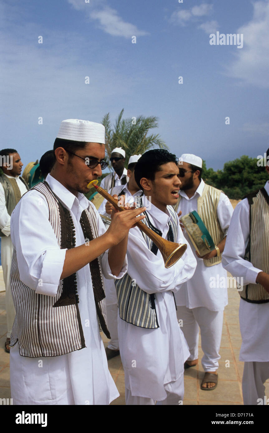 Libya, Near Tripoli, Musicians, Ghita (Flute Stock Photo - Alamy
