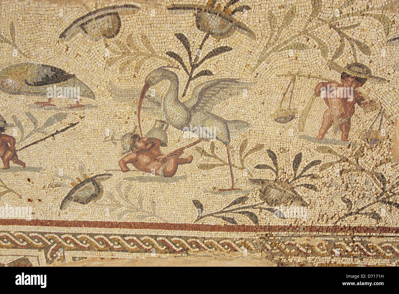 African villa roman mosaic hi-res stock photography and images - Alamy