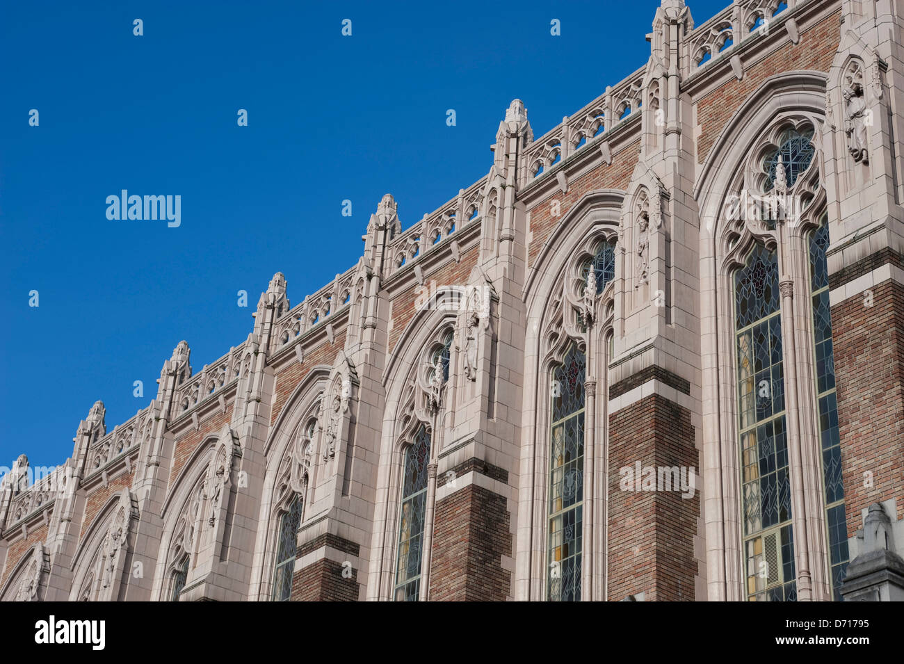 USA, Washington State, Seattle, University Of Washington Campus ...