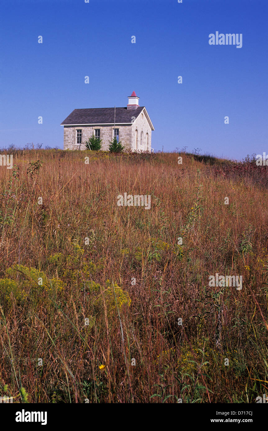 USA, Kansas, Flint Hills, Near Strong City, Tallgrass Prairie National ...