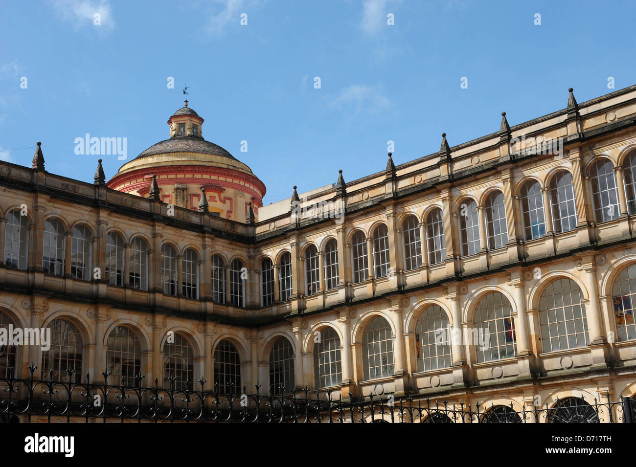 San Bartolome High School With San Ignacio Church In La Candelaria, The ...