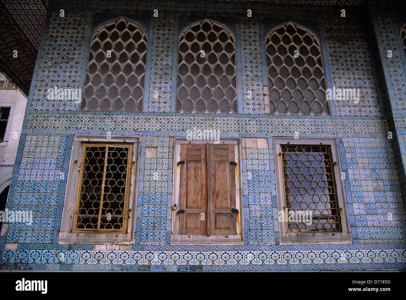 Turkey, Istanbul, Topkapi Palace, Windows Stock Photo - Alamy