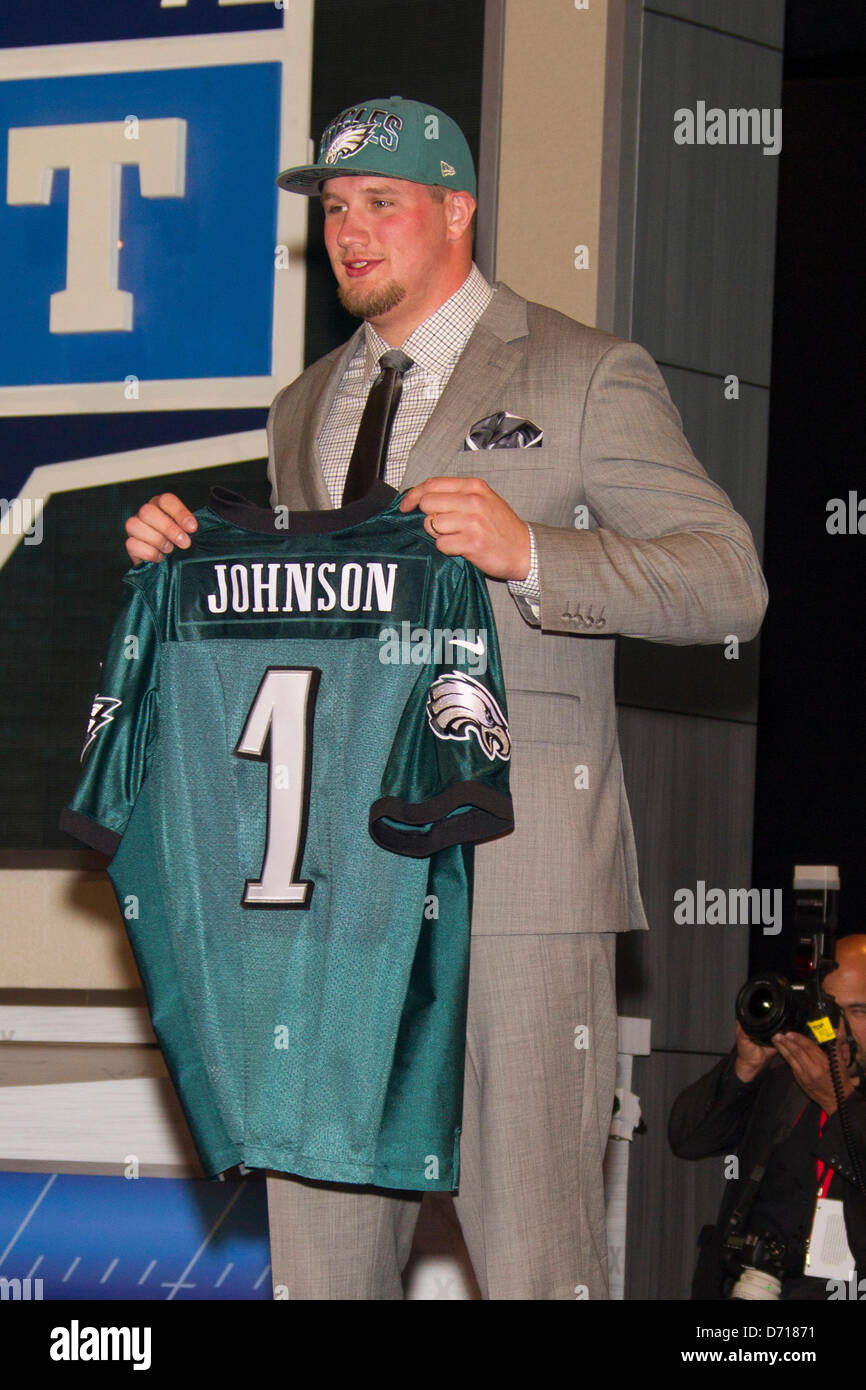 April 25, 2013: Lane Johnson, offensive tackle from Oklahoma and ...