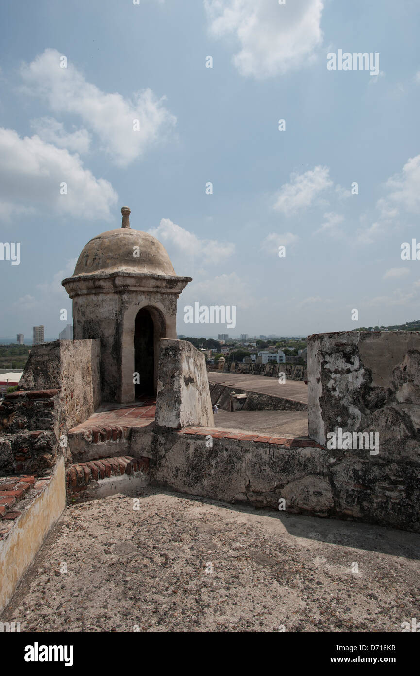 Sentry Post At The Unesco World Heritage Site San Felipe Castle In ...
