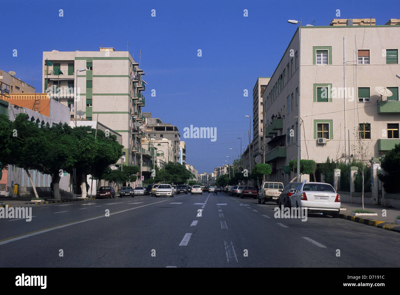 Libya, Tripoli, Street Scene Stock Photo - Alamy