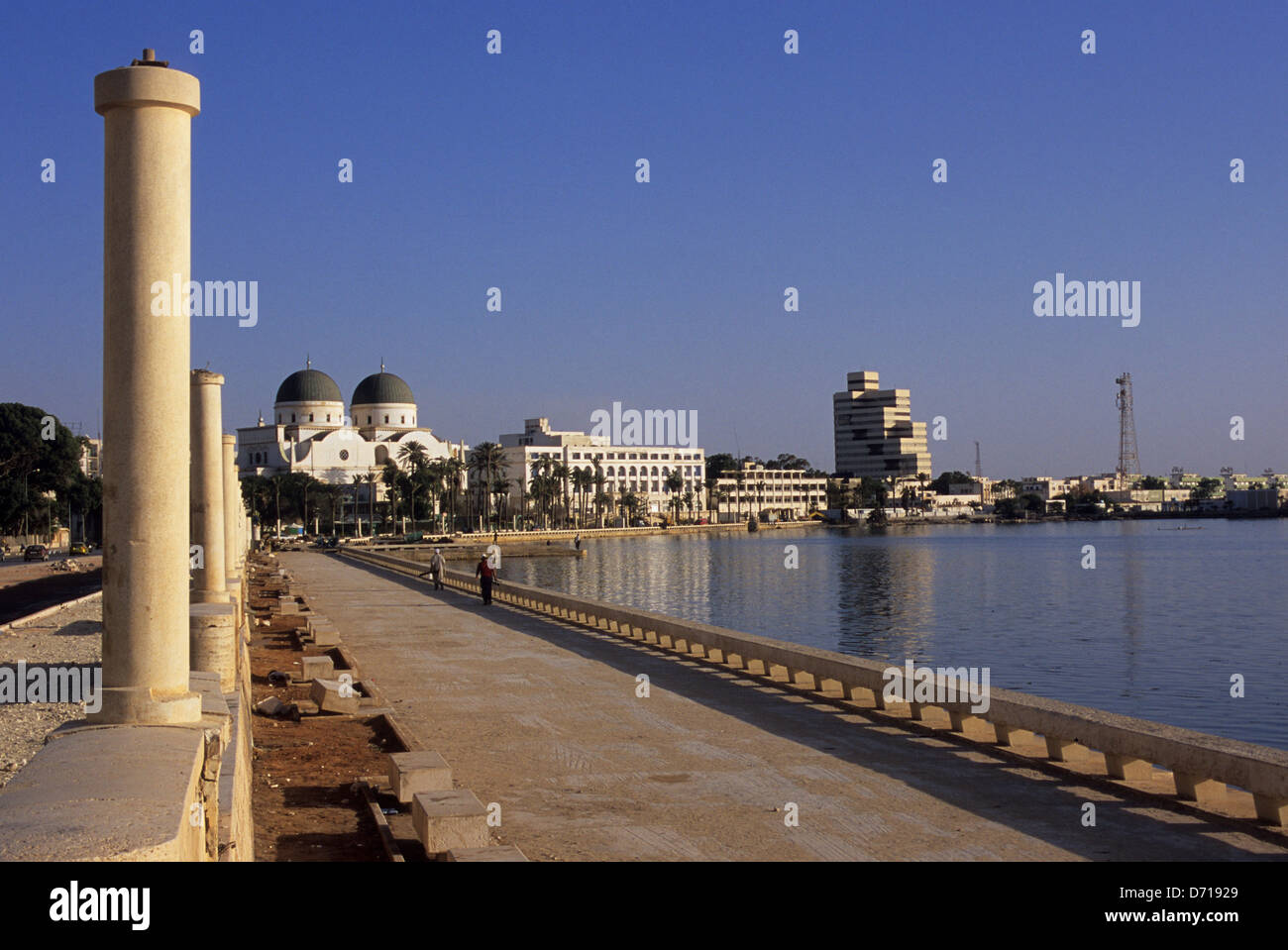Libya, Benghazi, Waterfront Promenade Stock Photo - Alamy