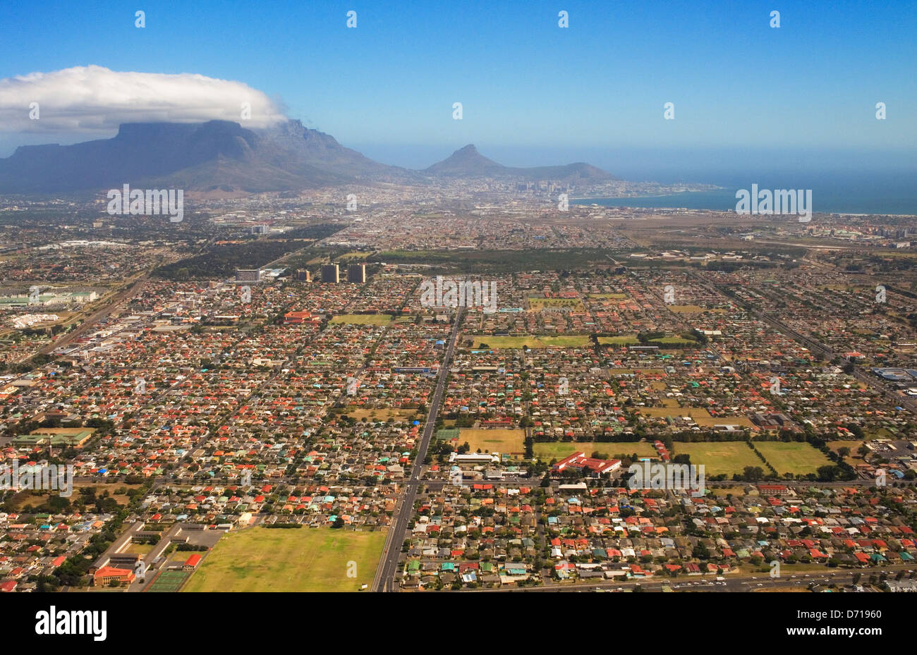 South Africa, Cape Town, Aerial View Stock Photo - Alamy