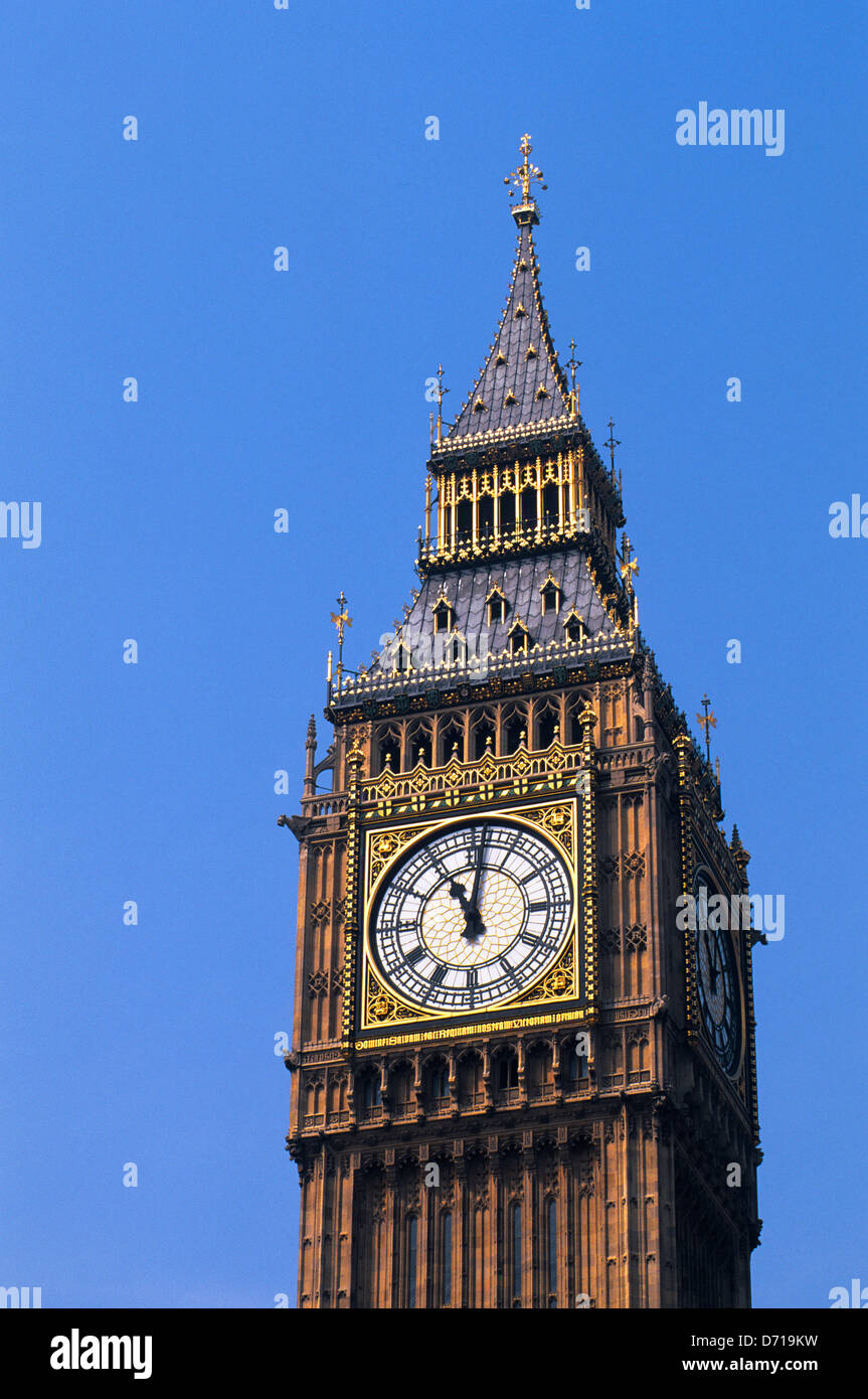 England, London, View Of Big Ben Stock Photo - Alamy
