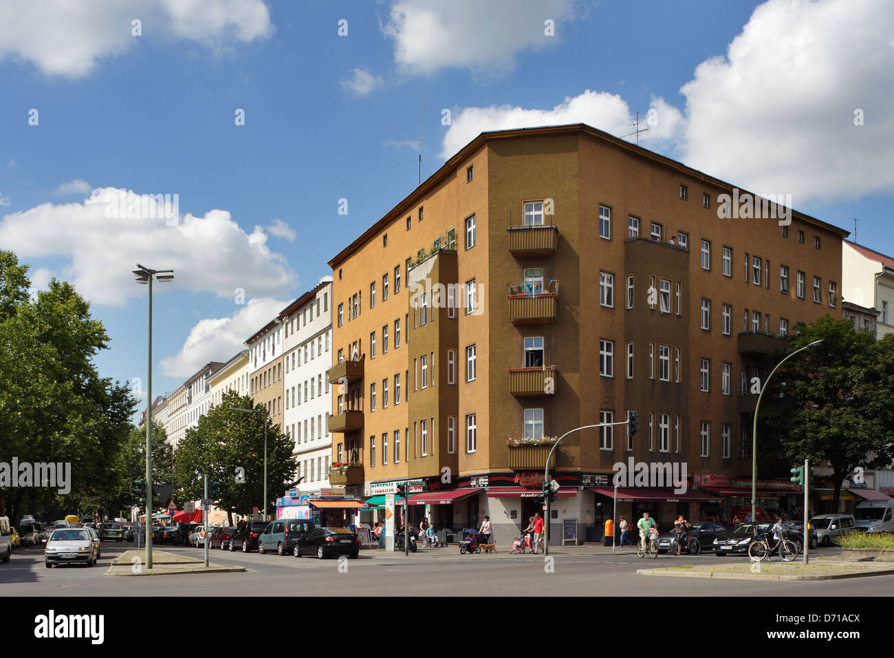 Berlin, Germany, a simple corner in the Muellerstrasse Stock Photo - Alamy