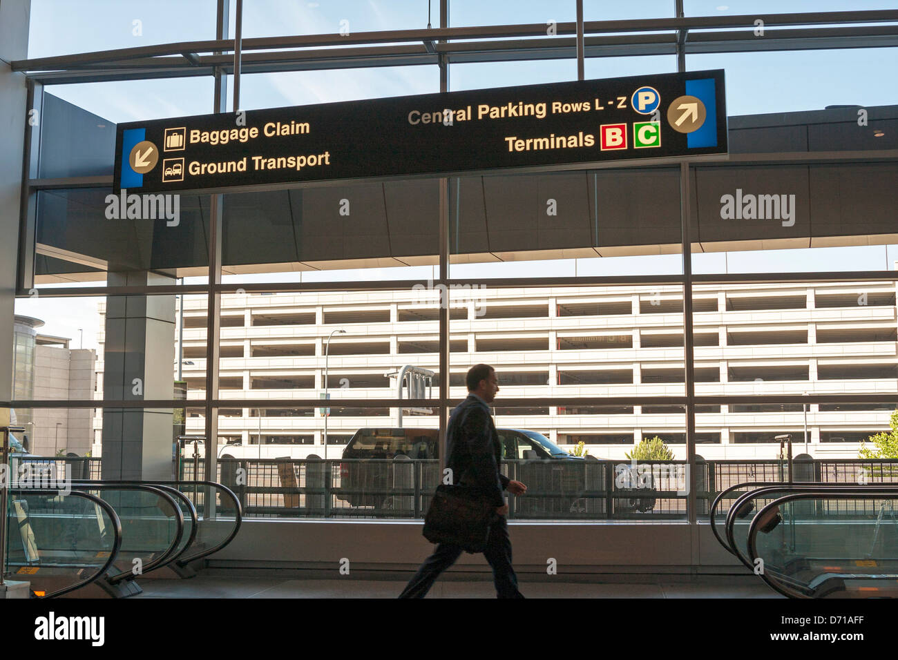 Airport Terminal Sign Directions High Resolution Stock Photography and ...