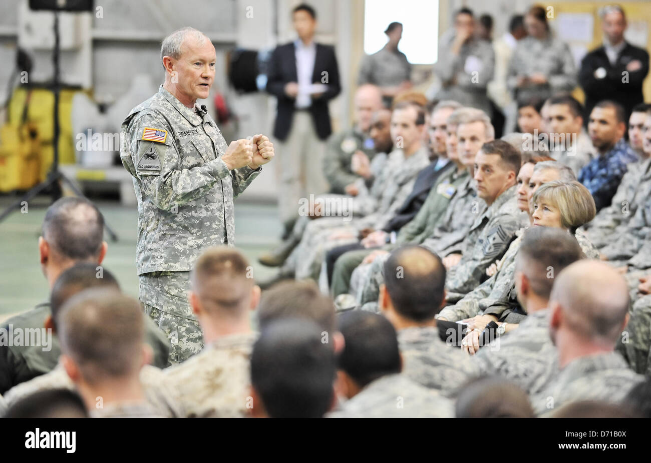 Tokyo, Japan. 25th April, 2013. Gen. Martin E. Dempsey, Yokota Air Base ... Tokyo, Japan. 25th April, 2013. Gen. Martin E. Dempsey, Yokota Air Base ...