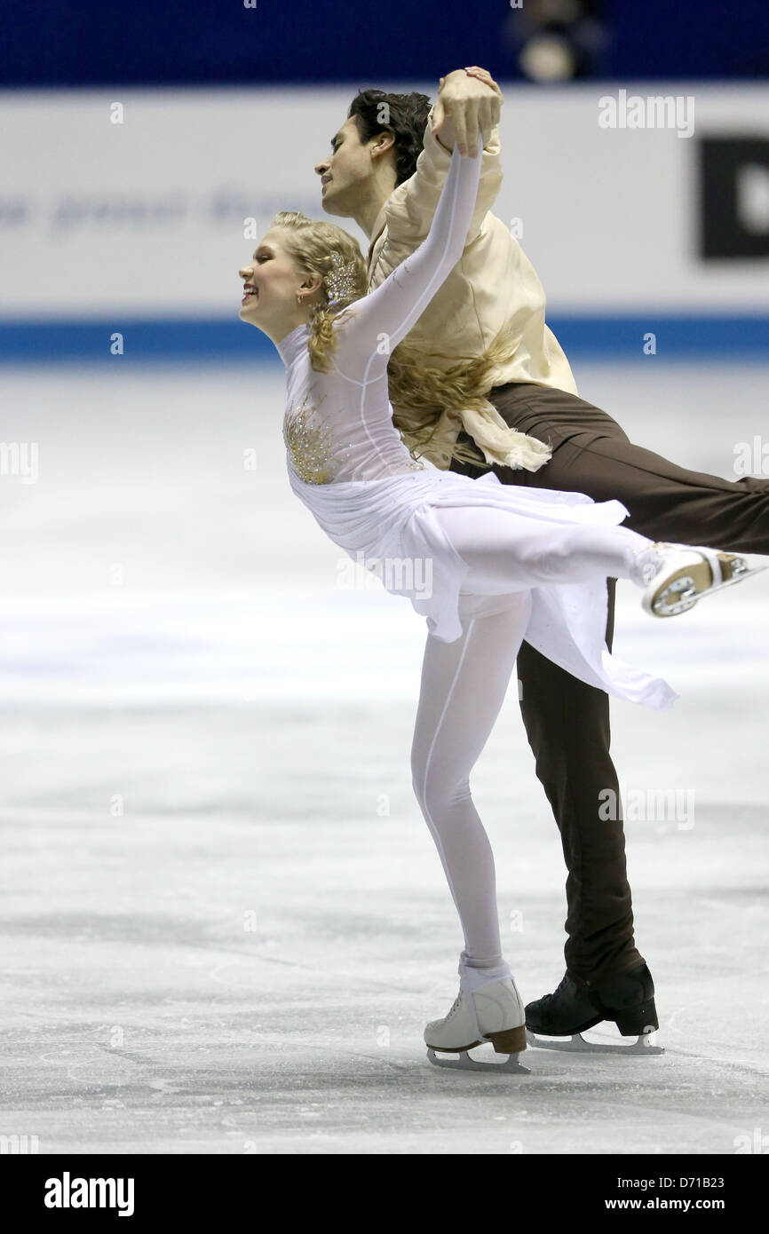 Kaitlyn Weaver & Andrew Poje (CAN), APRIL 12, 2013 - Figure Skating ...