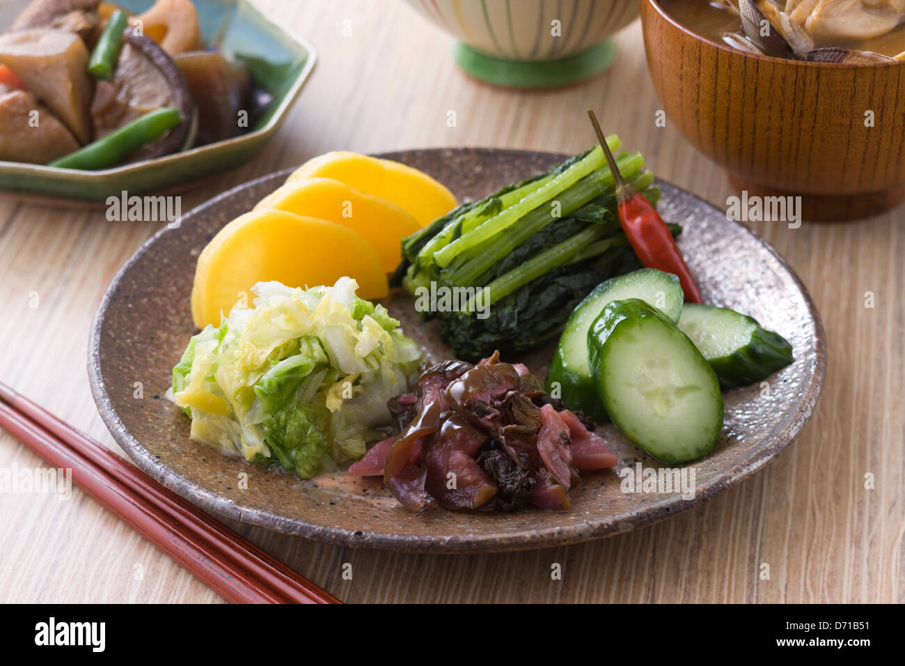 Tsukemono Stock Photos & Tsukemono Stock Images - Alamy