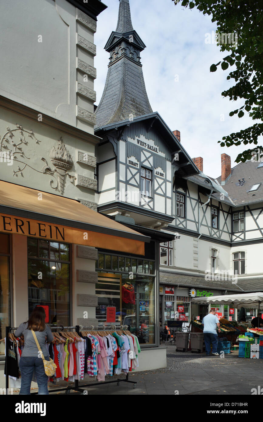 Berlin, Germany, the West Street Bazaar in Basel Stock Photo - Alamy