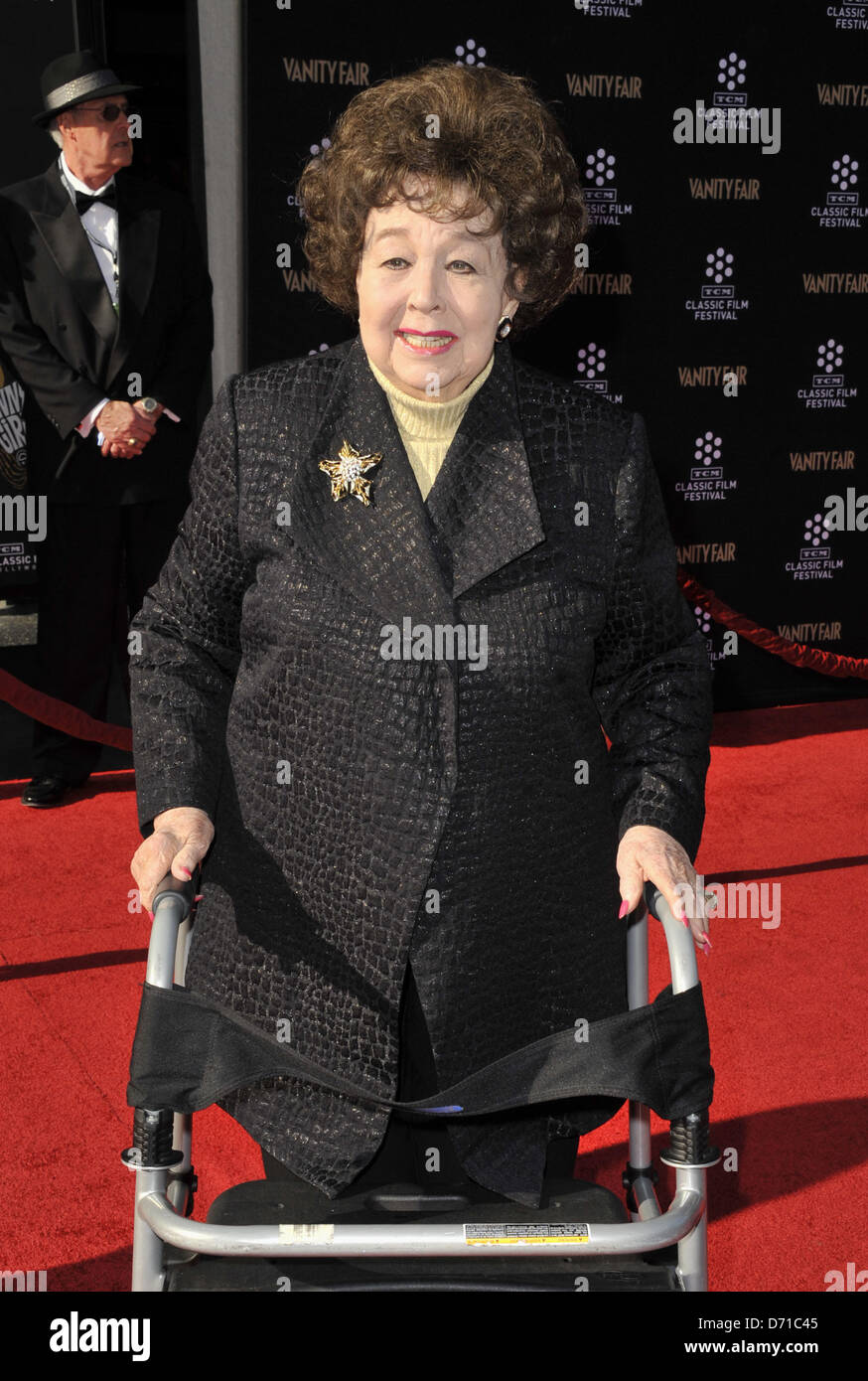 Los Angeles, California, USA. 25th April, 2013. Jane Whithers attending ...