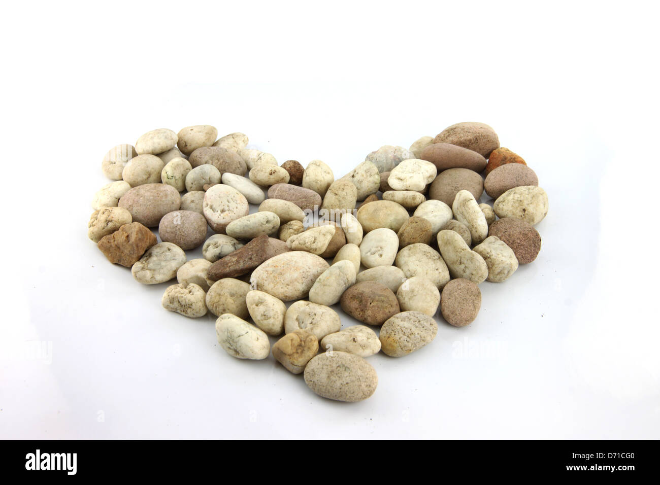 White heart stone hi-res stock photography and images - Alamy