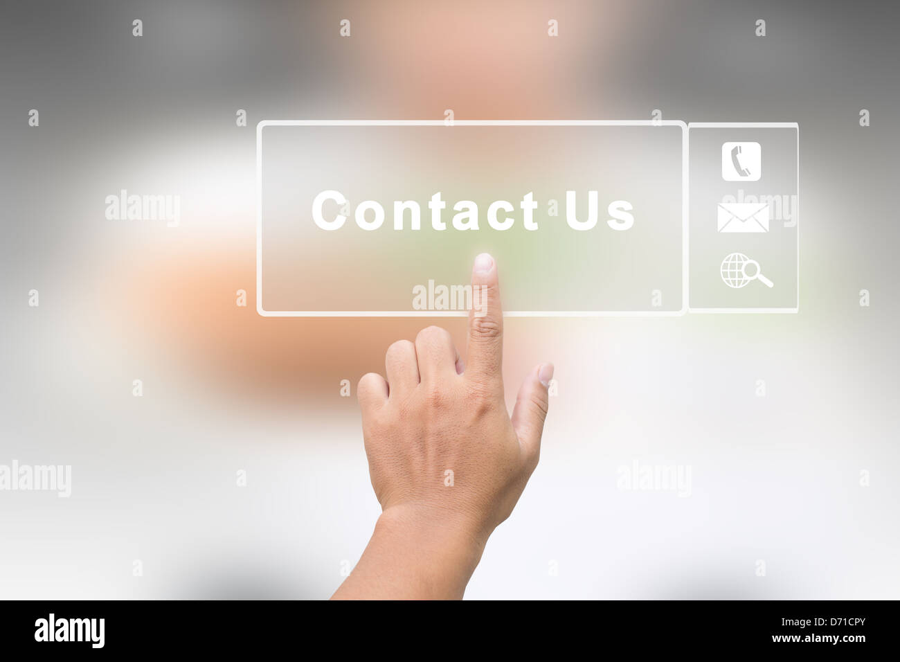Contact us click hi-res stock photography and images - Alamy