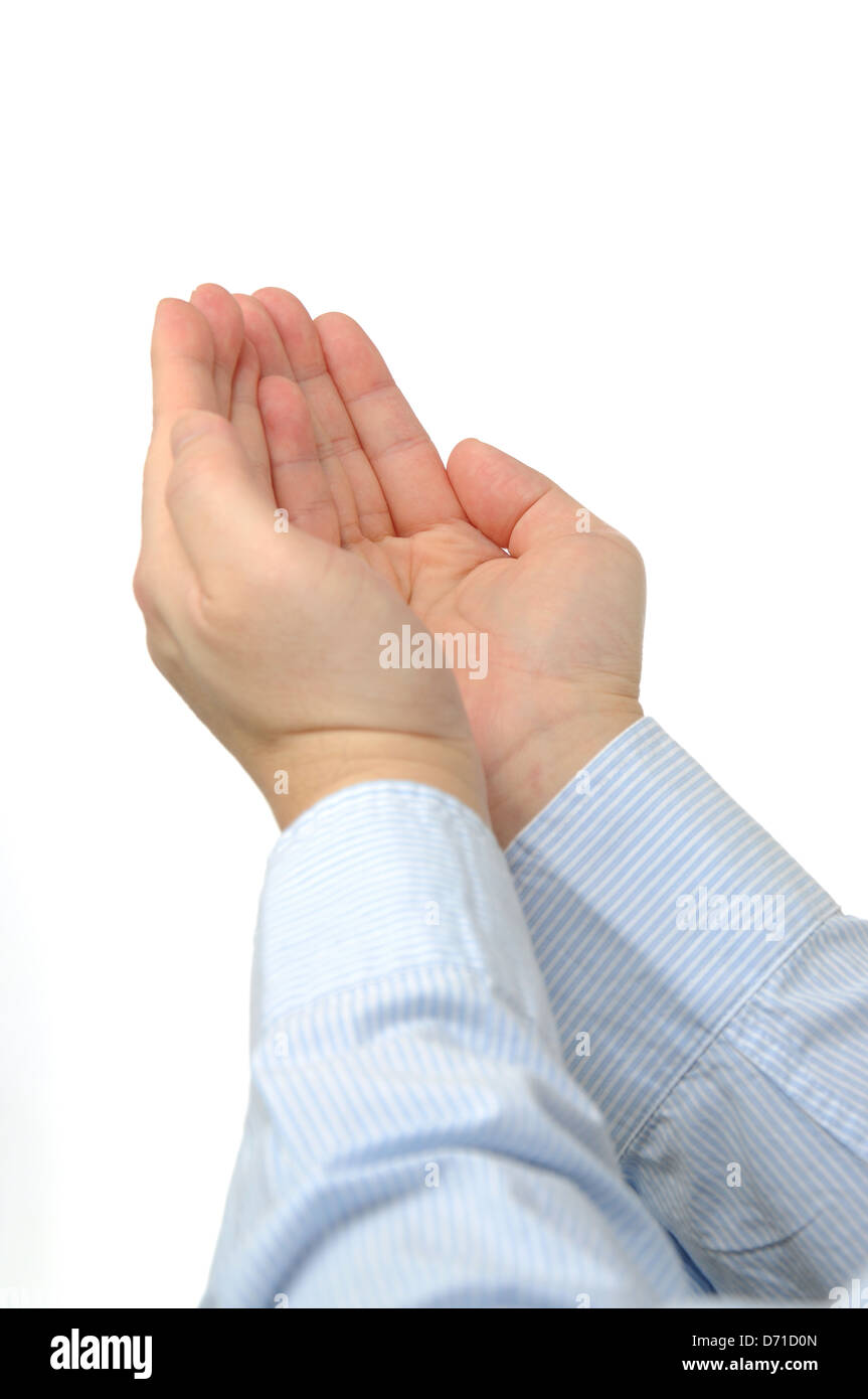 Pleading gesture hi-res stock photography and images - Alamy