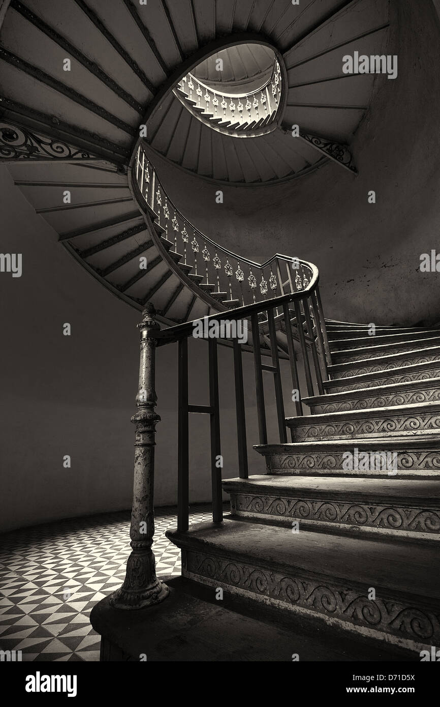 Hidden Spiral Staircase