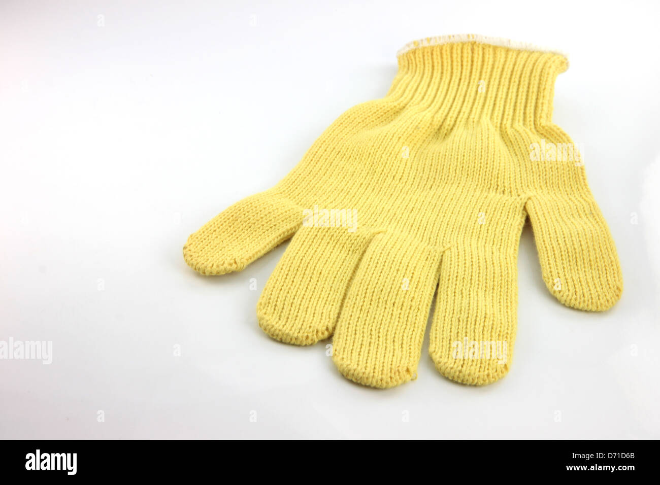Rubber yellow gloves hi-res stock photography and images - Alamy