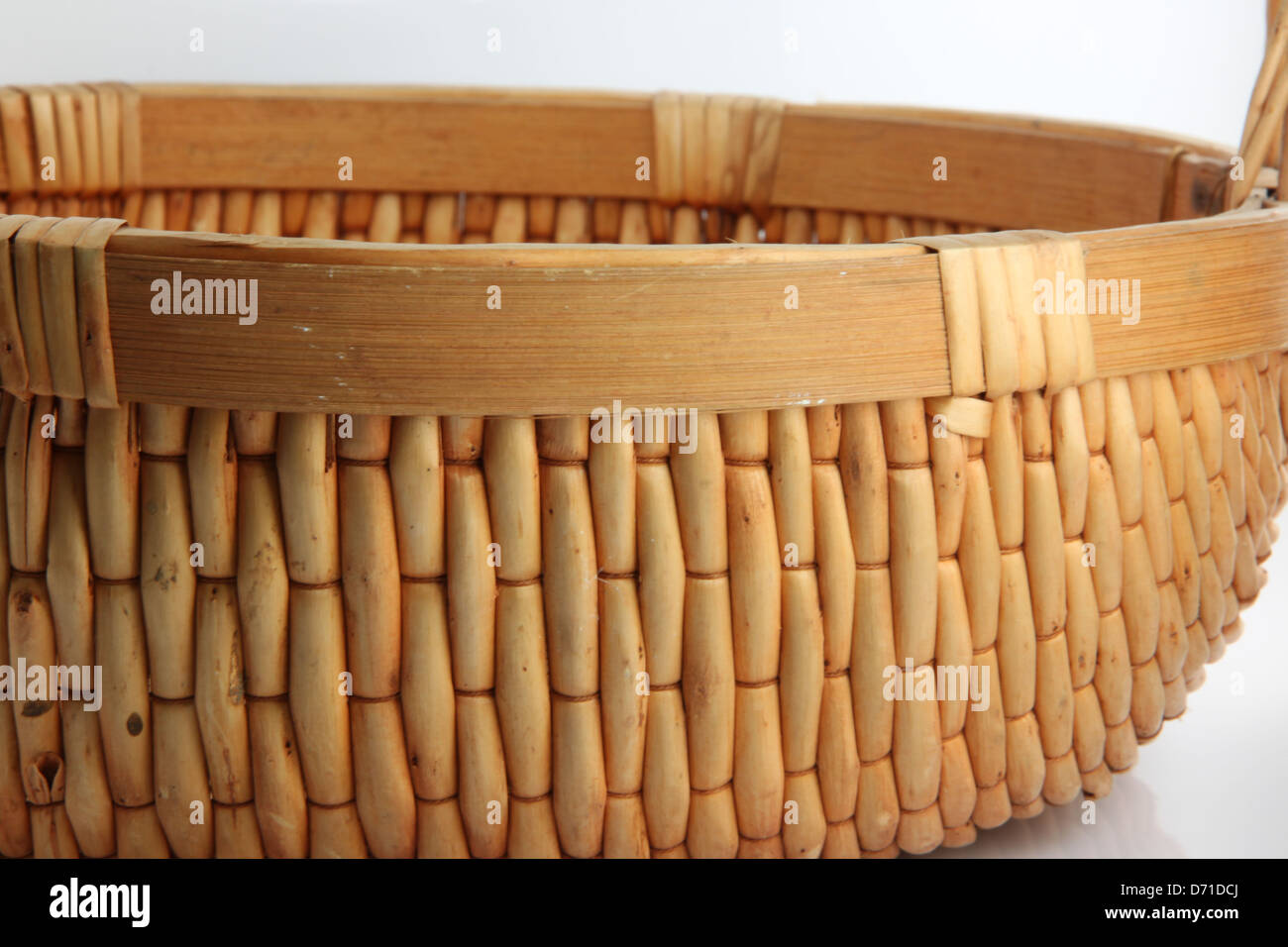 Laimai Basketwork on the white Background Stock Photo - Alamy