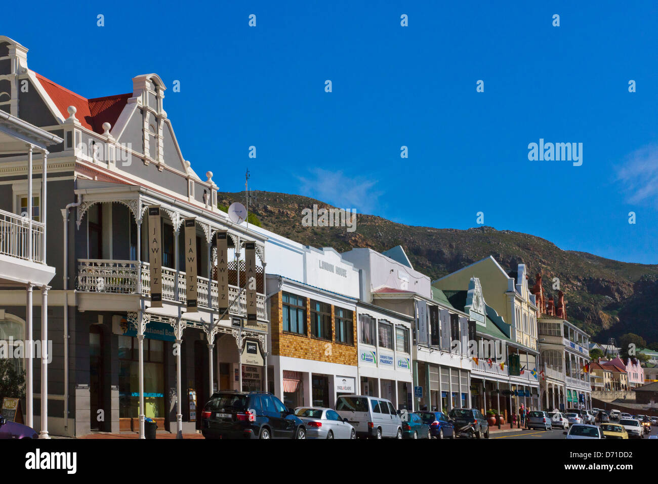 Architecture, Simon's Town, South Africa Stock Photo - Alamy
