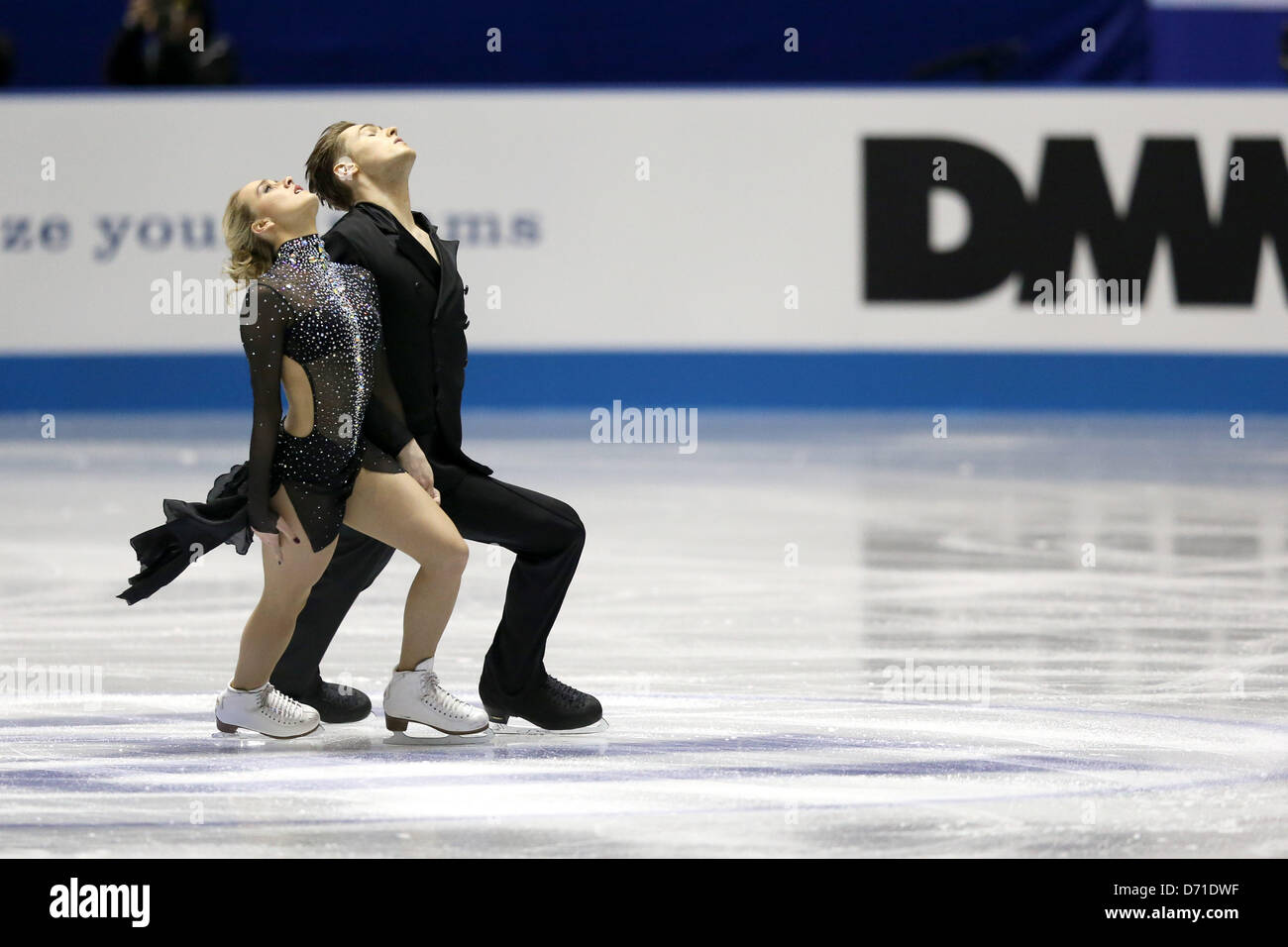 Pernelle Carron & Lloyd Jones (FRA), APRIL 12, 2013 - Figure Skating ...