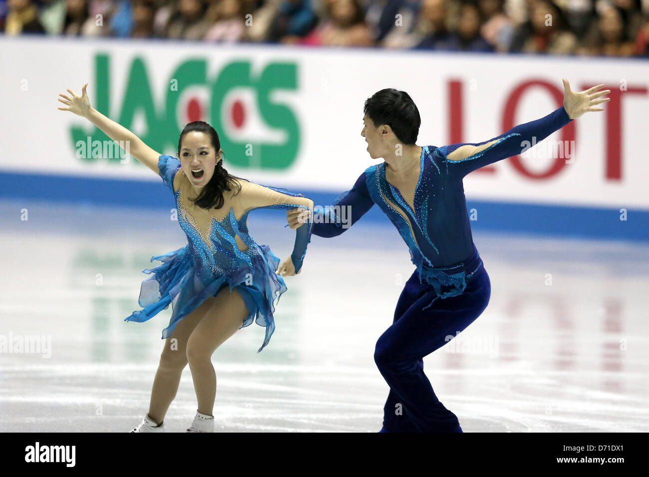 Xiaoyang YU & Chen WANG (CHN), APRIL 12, 2013 - Figure Skating : the ...