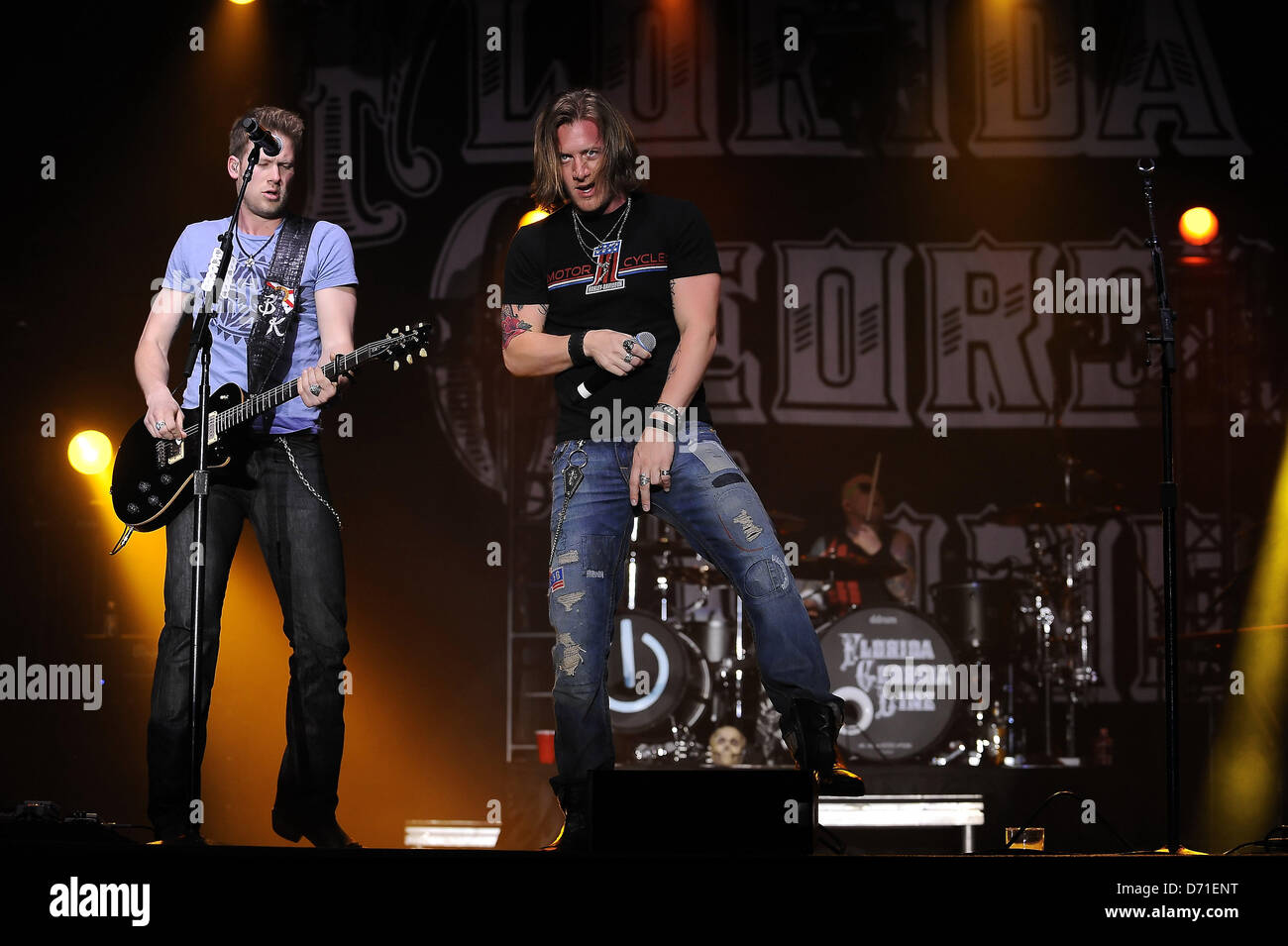 Florida georgia line tyler hubbard and brian kelley hi-res stock ...