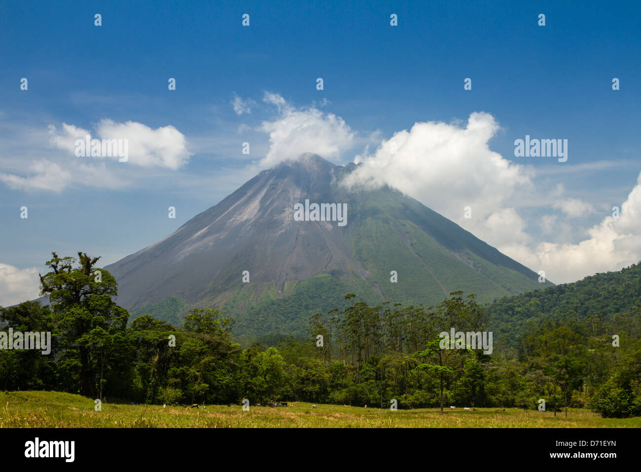 Arenal Volcano, Arenal Volcano National Park, Costa Rica Stock Photo ...