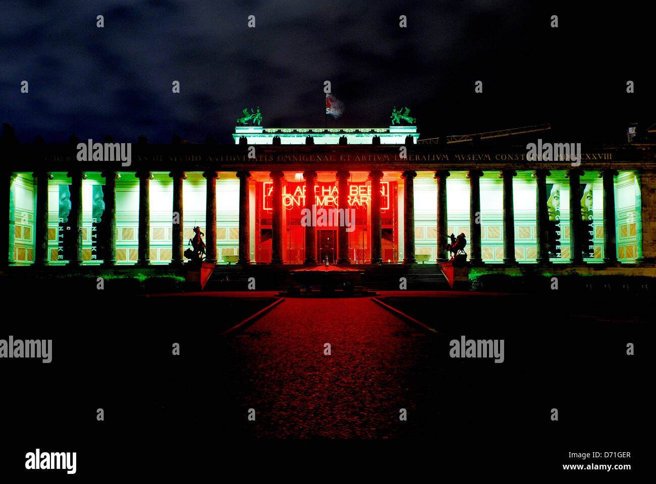 berlin, mitte, architecture, night, germany, europe Stock Photo - Alamy