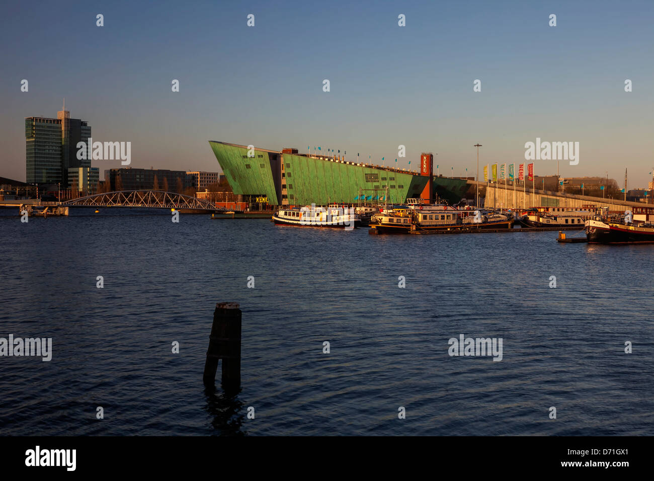 Science Center Nemo, Amsterdam, North Holland, Netherlands Stock Photo ...