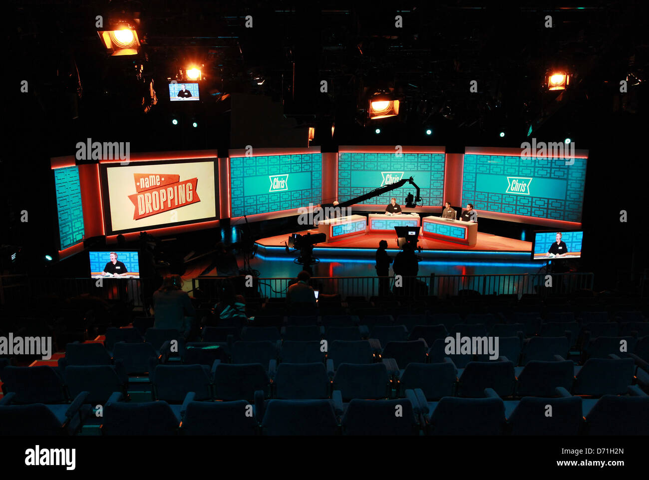 BBC Television Center TVC Last day of filming Stock Photo - Alamy