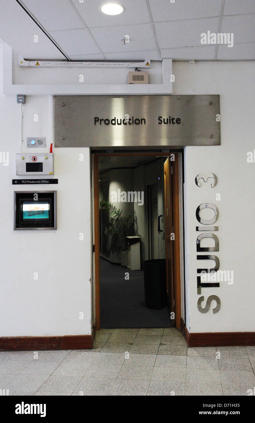BBC Television Center TVC Last day of filming Stock Photo - Alamy